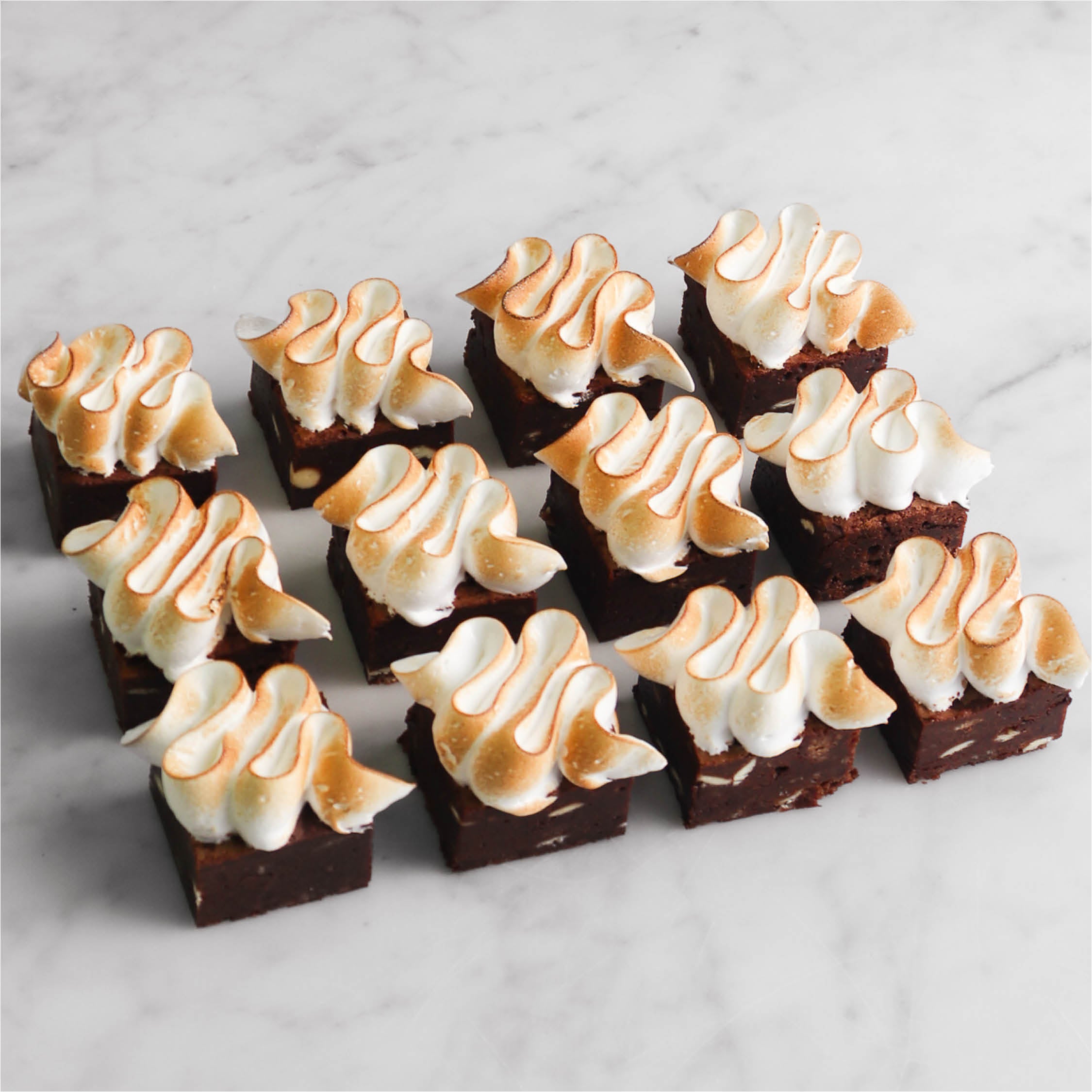 Torched Meringue Chocolate Brownies Gift Box | Cakes & Sweet Treats ...